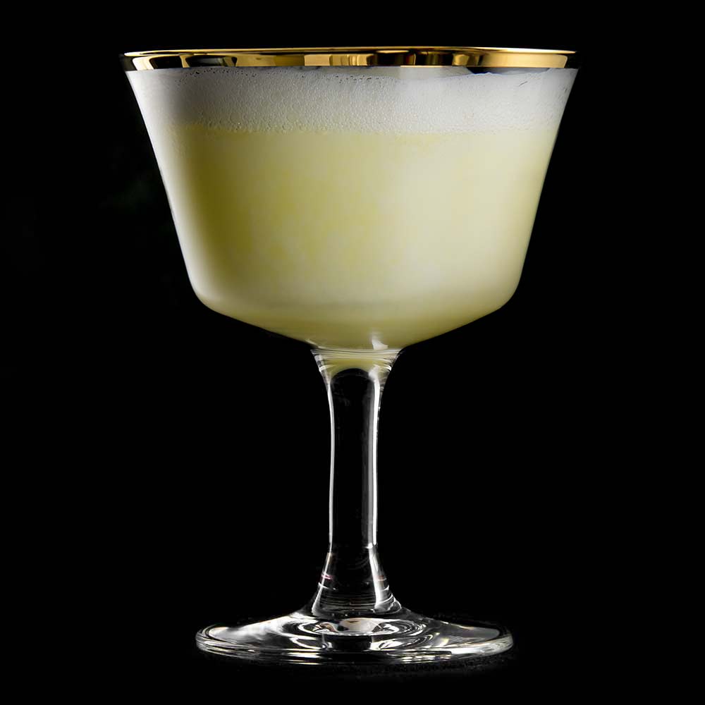 Gold Rim Fizz Cocktail Glass Coupe 20cl (pack of 6) – Urban Bar Singapore